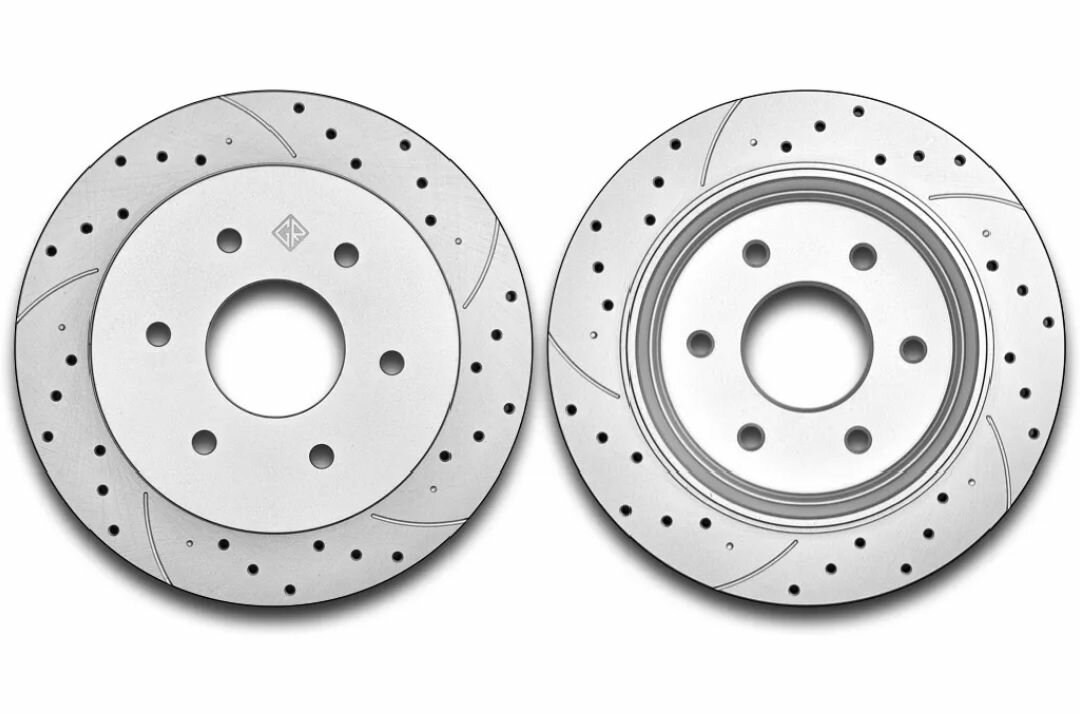 Тормозной диск Gerat DSK-R134P (задний) Platinum INFINITI QX56/NISSAN ARMADA, TITAN (320 мм)