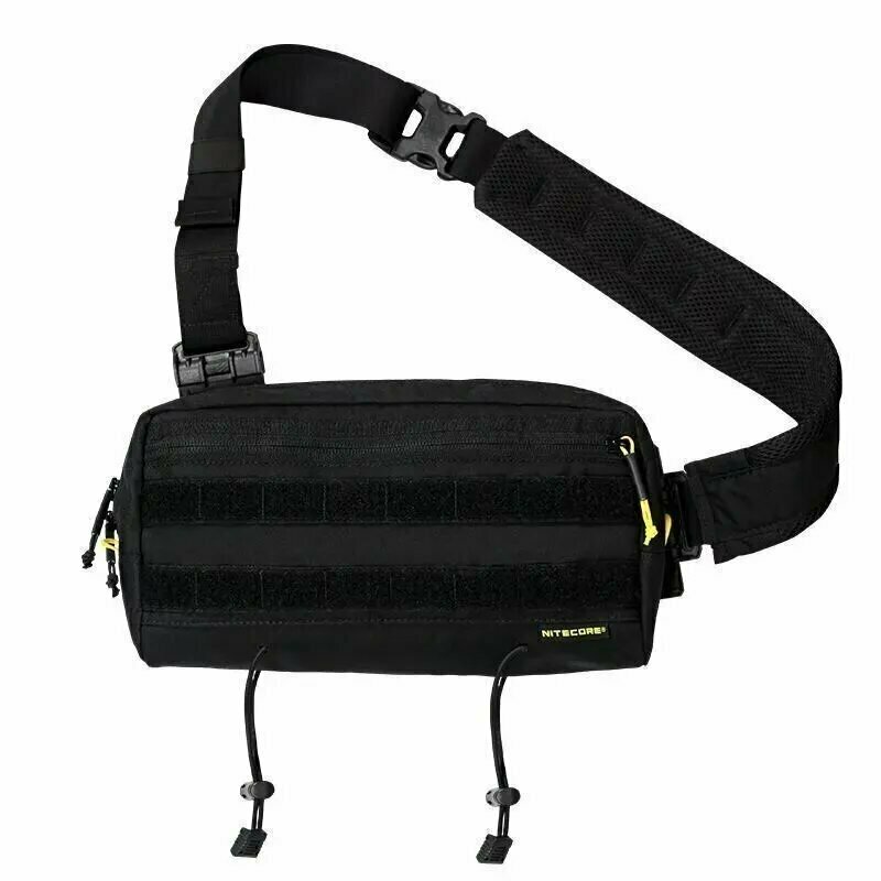 Рюкзак туристический NITECORE SLB03, Сумка через плечо черный