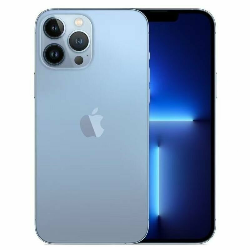 Смартфон Apple iPhone 13 ProMax，голубой，6 ГБ/128 ГБ，6.7 дюйма，NFC，A15 Bionic