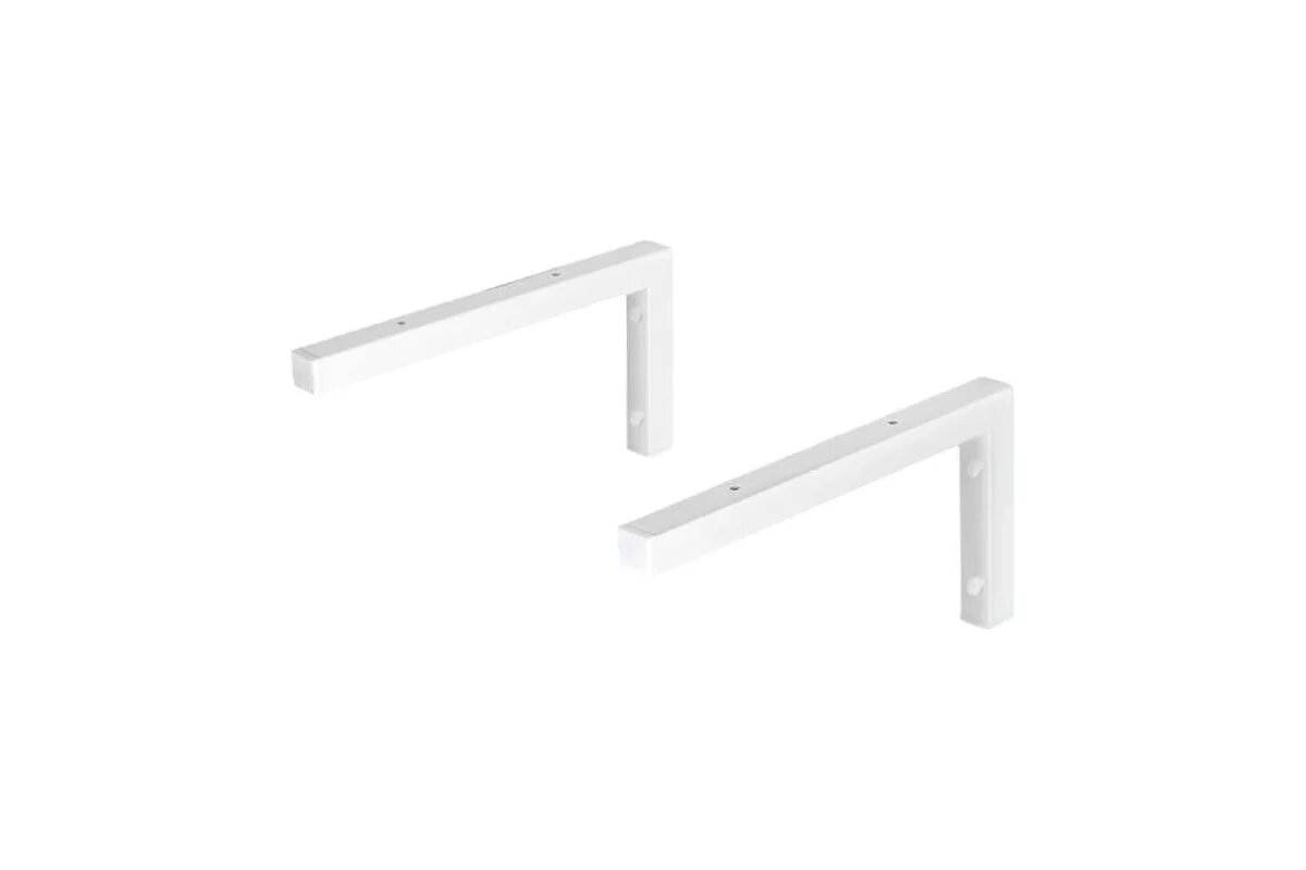 Primo&Mensa Кронштейн металлический Г-образный 15x30 белого цвета PM-GD1.2.9003MG
