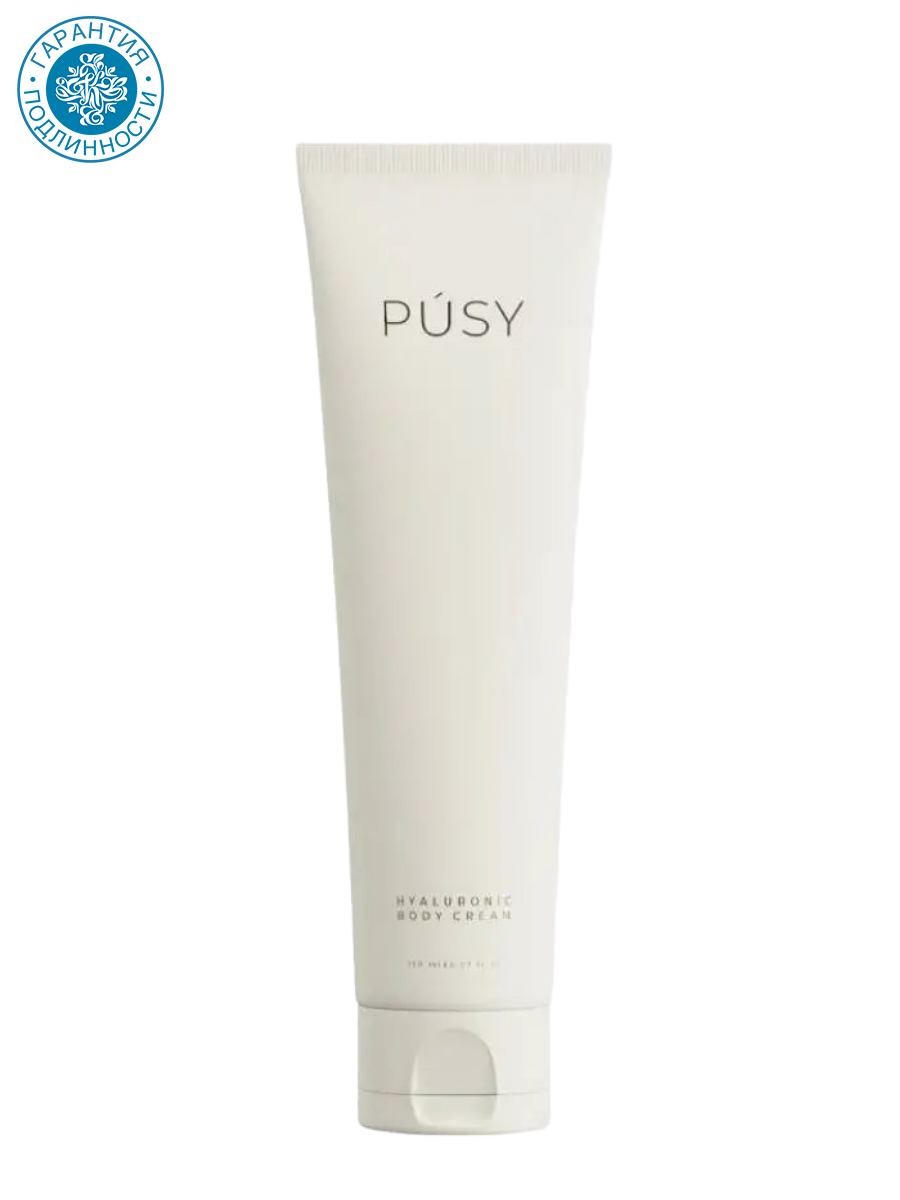 Крем-гель Pusy, для тела, гиалуроновый, 150мл, для сухой и чувствительной кожи