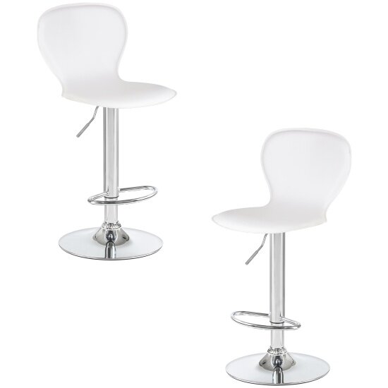 Стул барный Dobrin ELISA (белый)(2 шт/уп)