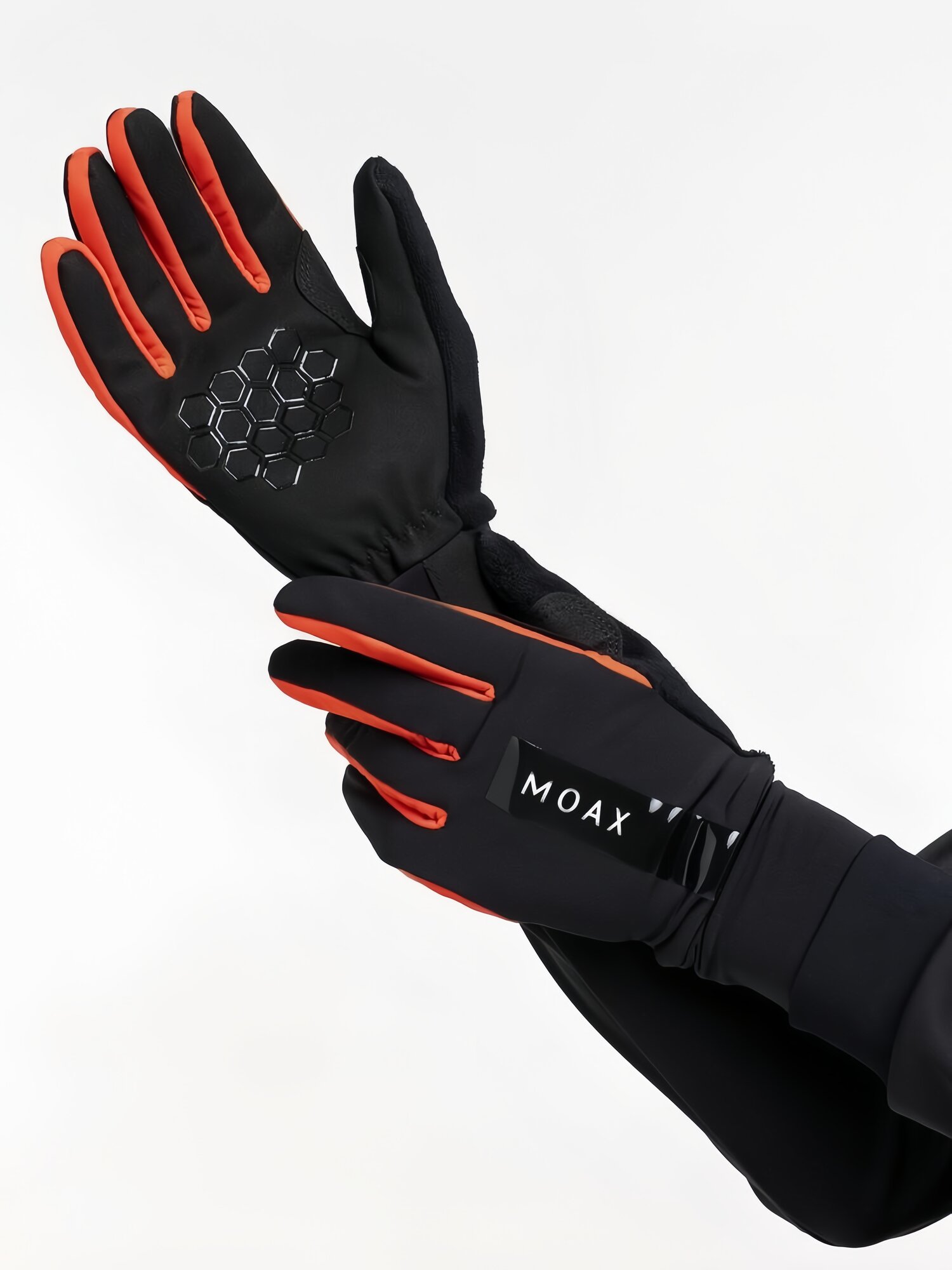 Перчатки Moax Focus, размер 10, M0247 - 10000, для спорта, черные, легкие