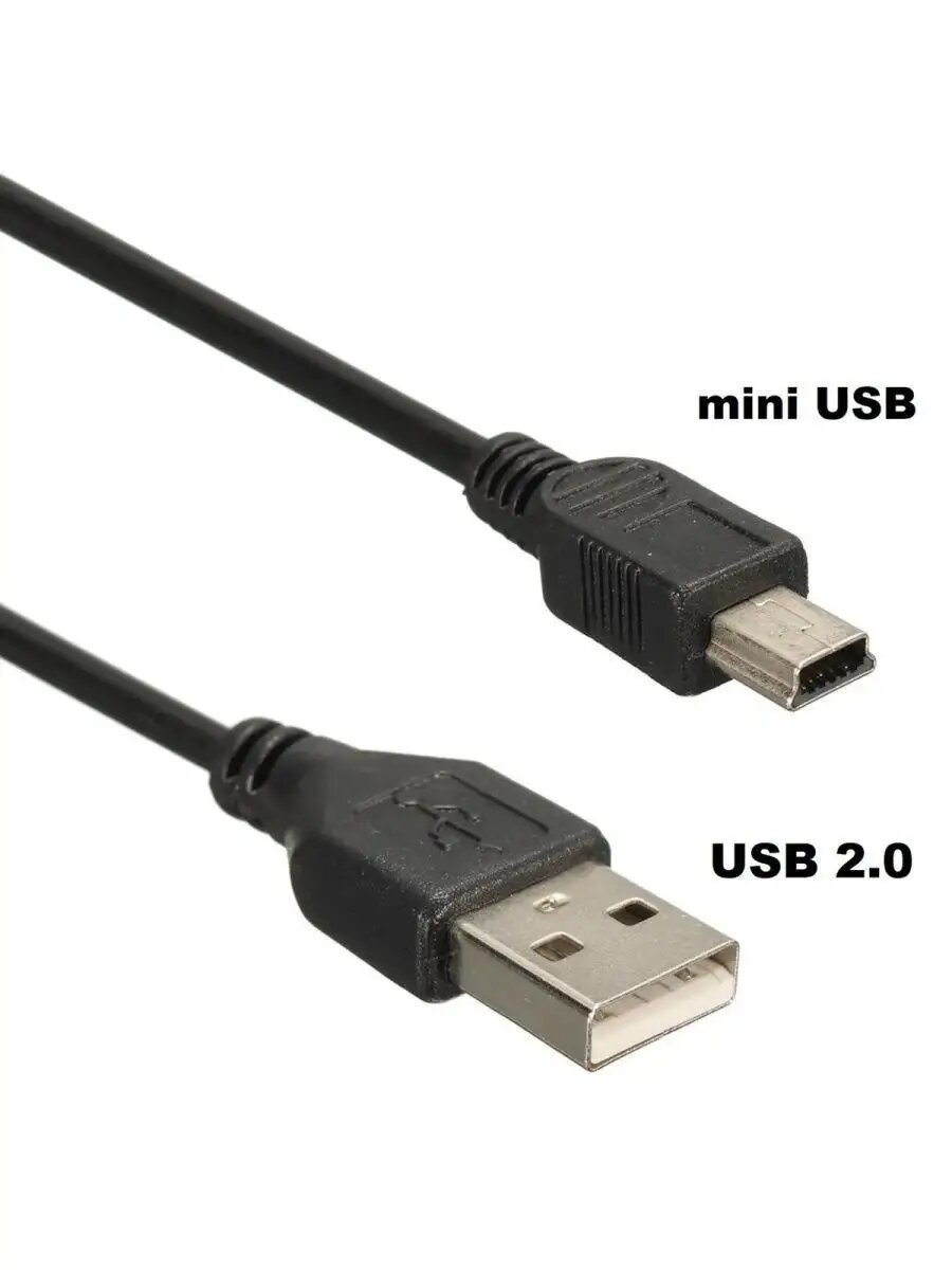 Кабель для игры и зарядки джойстика (геймпада) PS3/телефона, провод USB - mini USB, 1 м