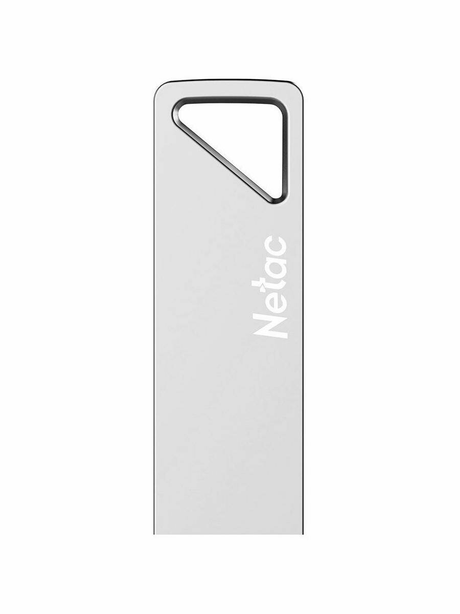 Флеш Диск Netac 16Gb U326 NT03U326N-016G-20PN USB2.0 серебристый