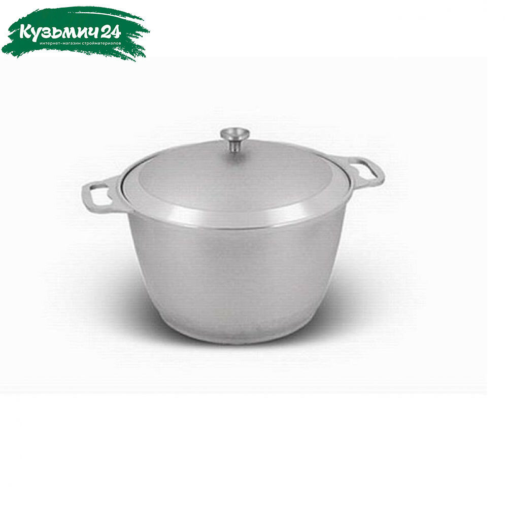 Кастрюля алюминиевая Kukmara К60 с крышкой, 6 л