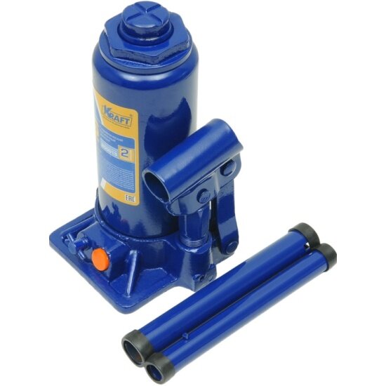 Домкрат гидравлический бутылочный 6 тонн Kraft КТ 800015