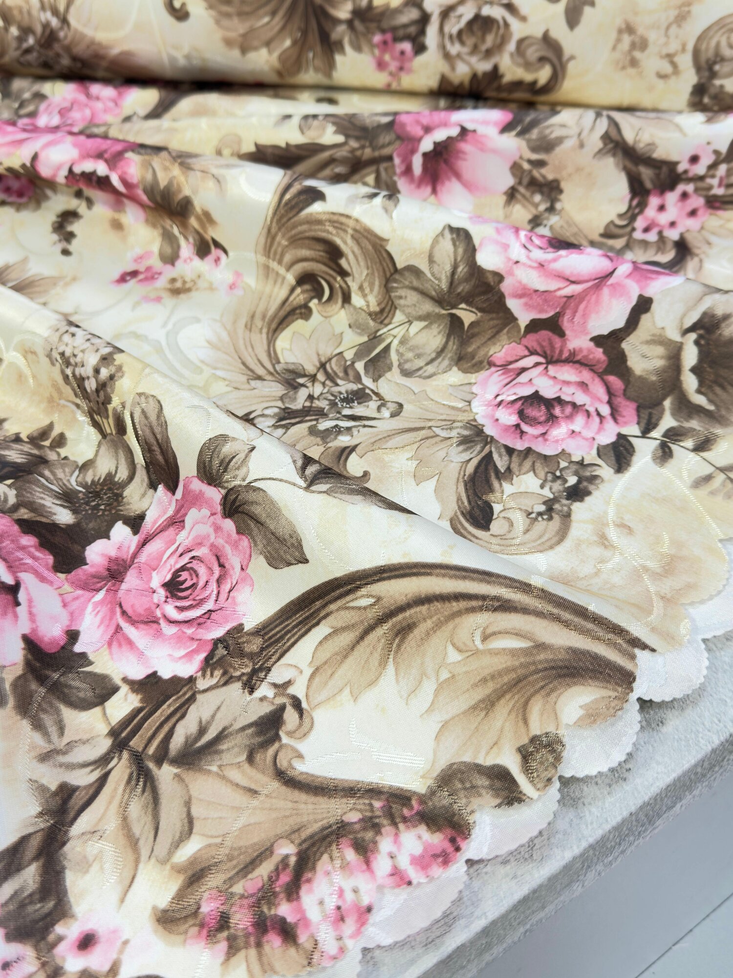 Ткань Портьерная Жаккард Репс. Ширина 150см. Турция.