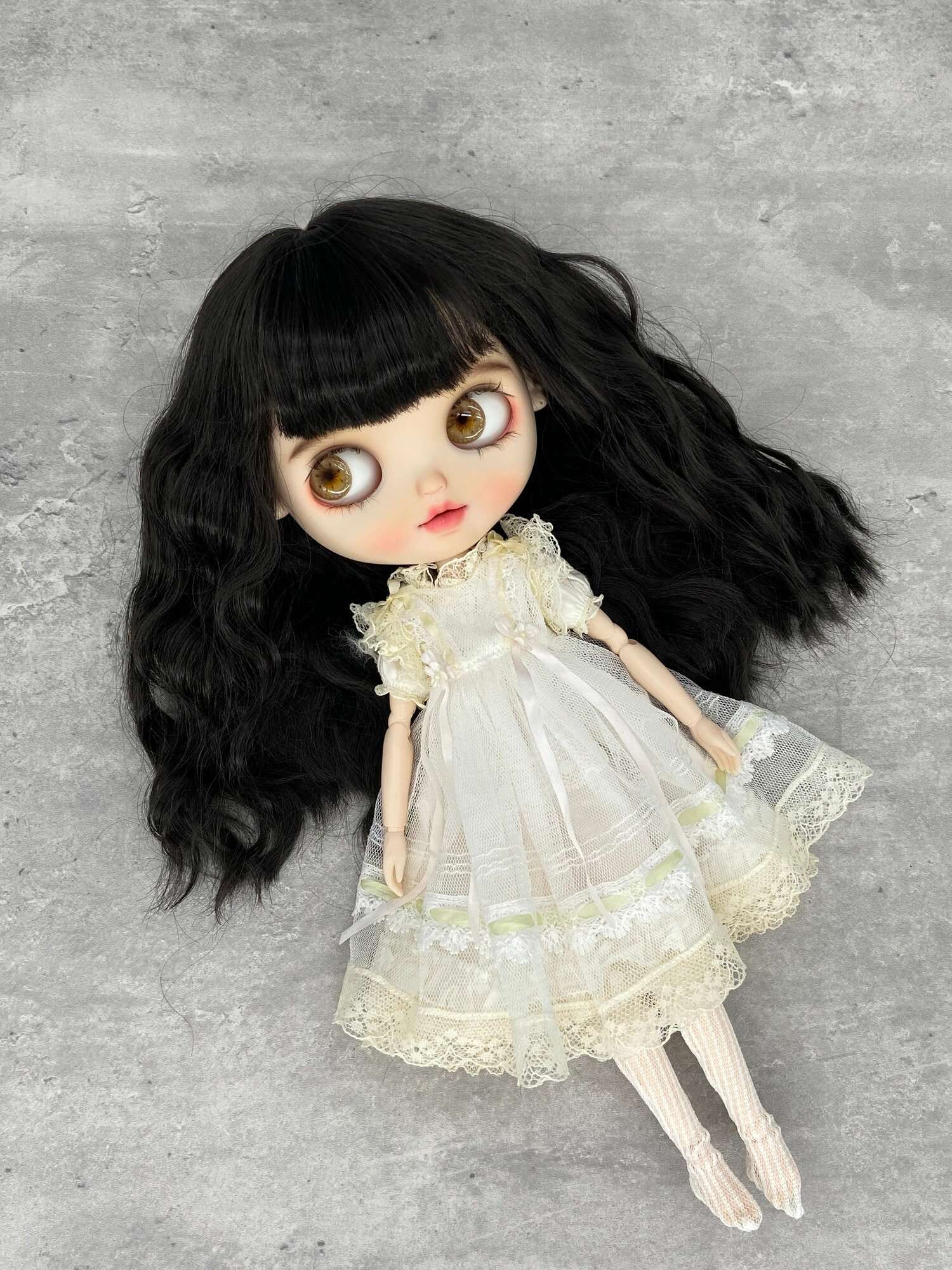 Кукла Блайз (Blythe) Кукольный парик Окружность головы 24,5-26,5 см