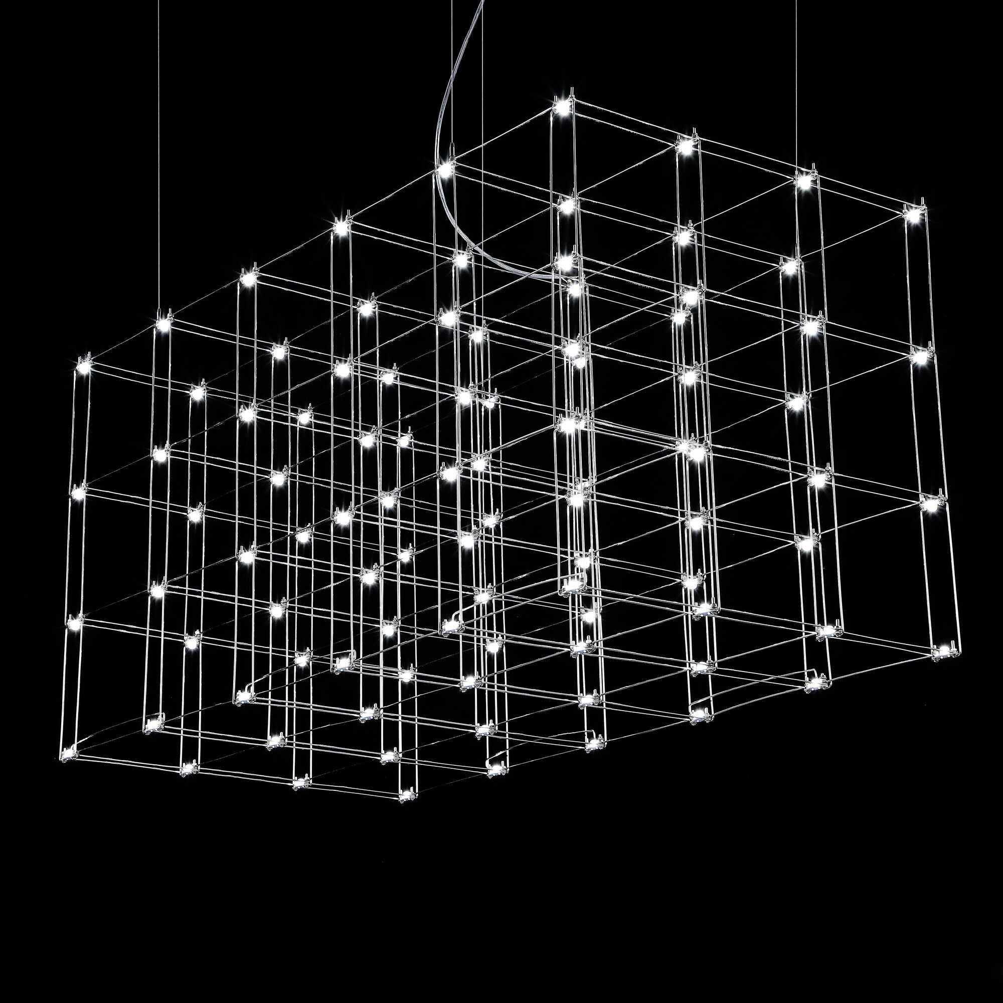Подвесная люстра Quasar Cosmos Square LED pendant light 120/60/60