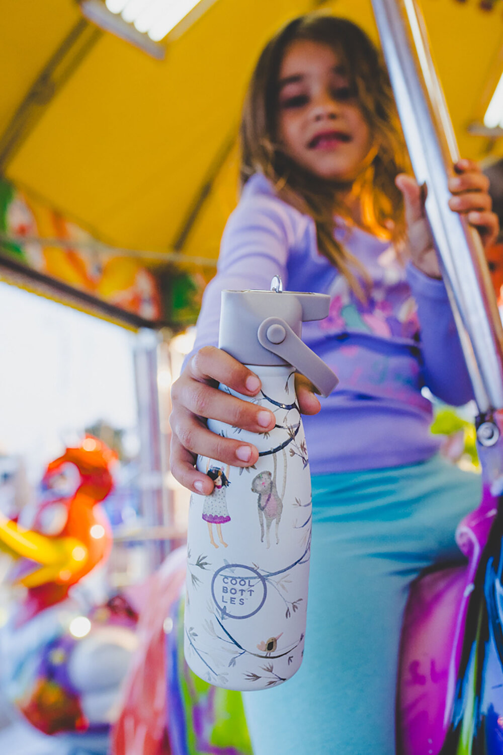 Термос–термобутылка Cool Bottles Kids серия Pals Hanging Friends 260мл CBBK26HF