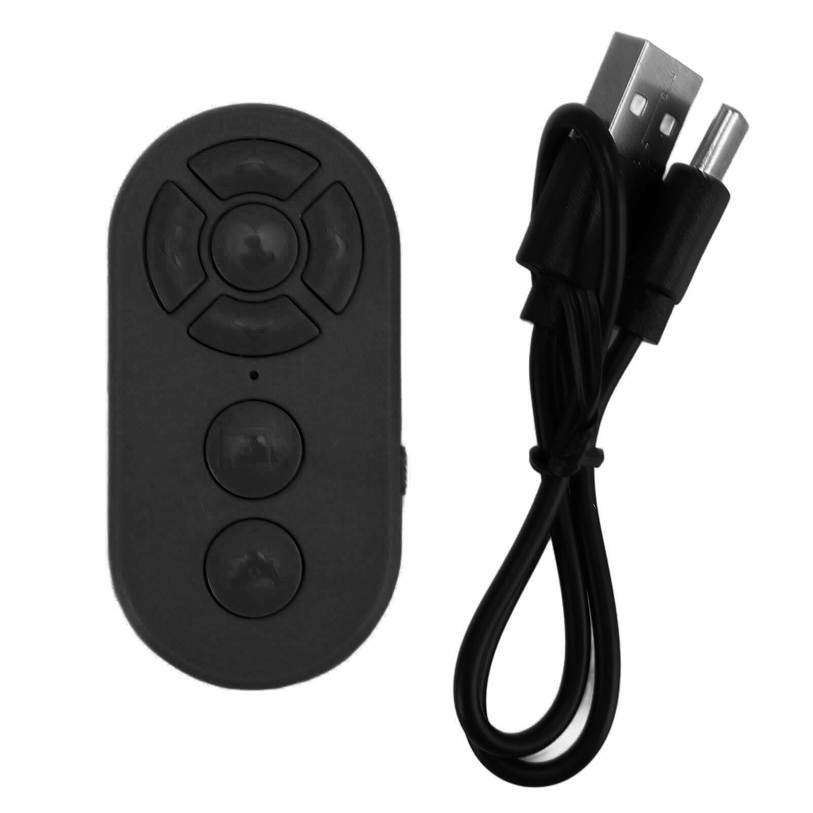 Пульт Bluetooth Page Turner, затвор камеры, для Android, черный