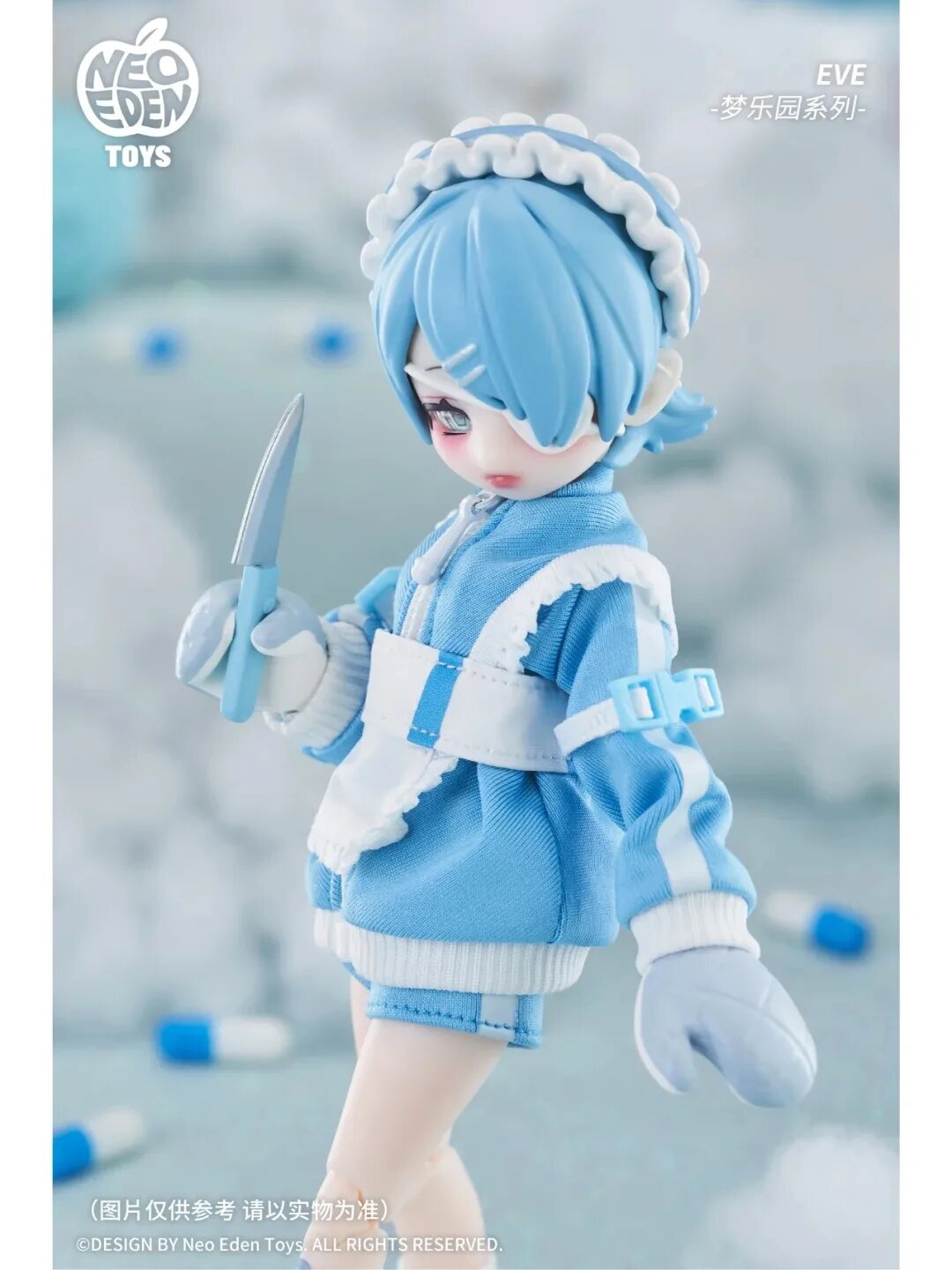 Кукла Eve Lynna Dream Park Series Светло-голубой, F
