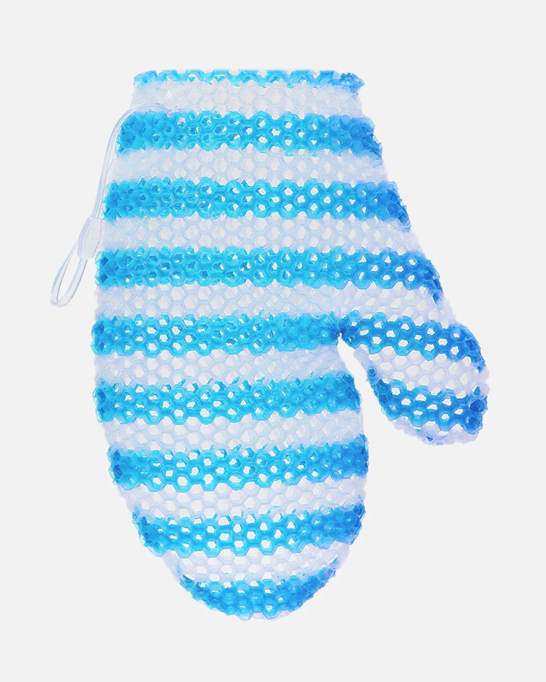 Рукавичка для тела SUPRACOR Supracor Bath Mitt, бело-голубая