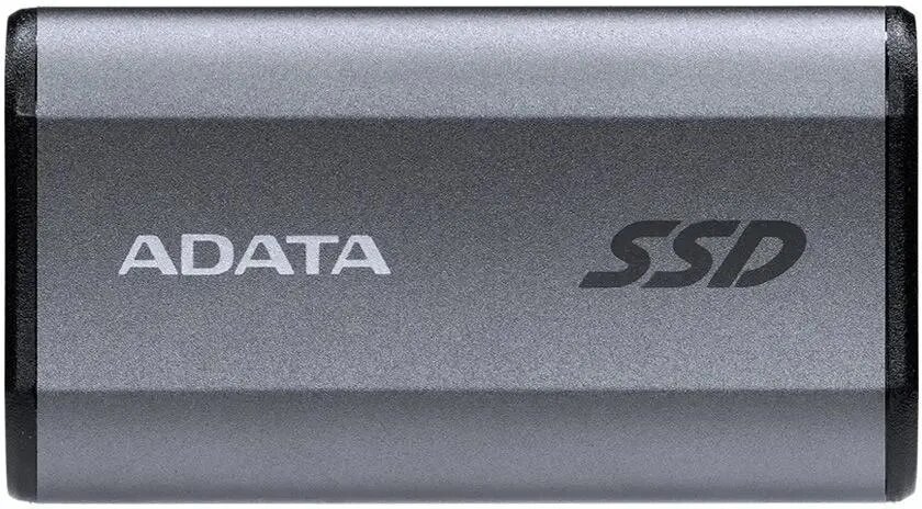 Внешний SSD ADATA Elite SE880, 4TB, USB 3.2 Gen 2x2 Type-C, R/W 2000/2000, серый