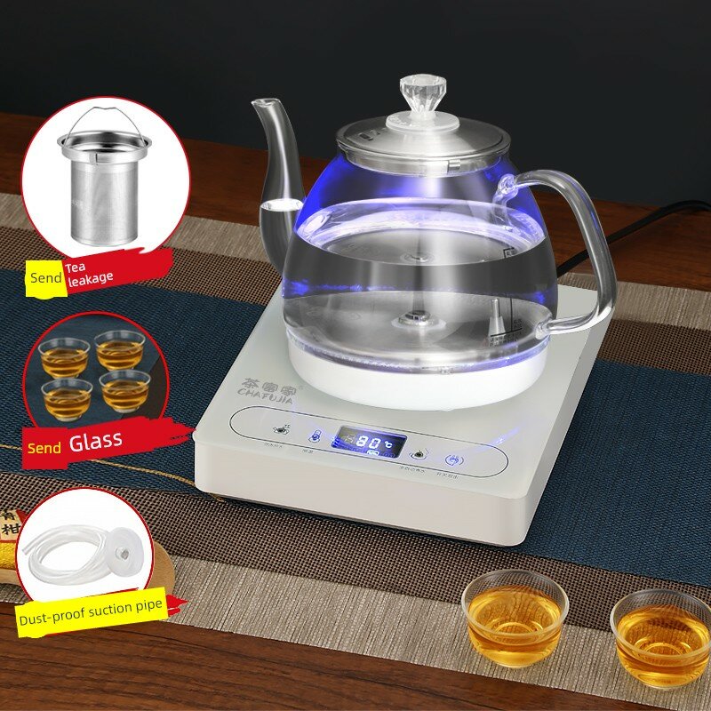 Полностью автоматический электрический чайник с нижней загрузкой, настольная чайная станция «все в одном», бытовая