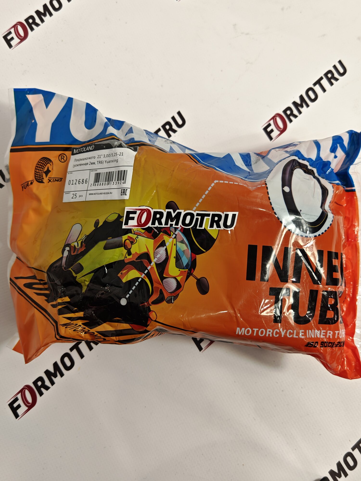 Камера Yuanxing 3.00/3.25-21 (усиленная TR6)