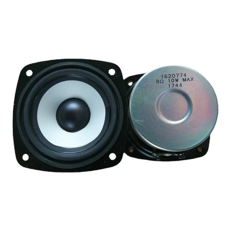 SOTAMIA 2 шт. 3-дюймовый HIFI полнодиапазонный аудиодинамик 8 Ом 10 Вт звуковой динамик антимагнитный алюминиевый бассейн громкоговоритель для домашнего кинотеатра