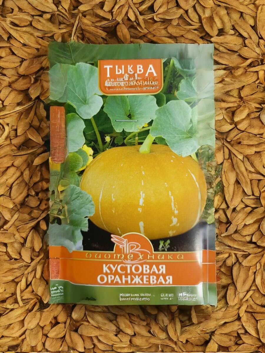 Семена сладкой тыквы - Кустовая Оранжевая . Агрофирма Биотехника.