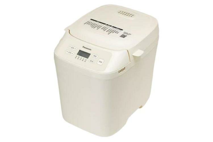 Хлебопечь Panasonic SD-PN100 компактная полностью автоматическая, белая, для замеса и брожения теста