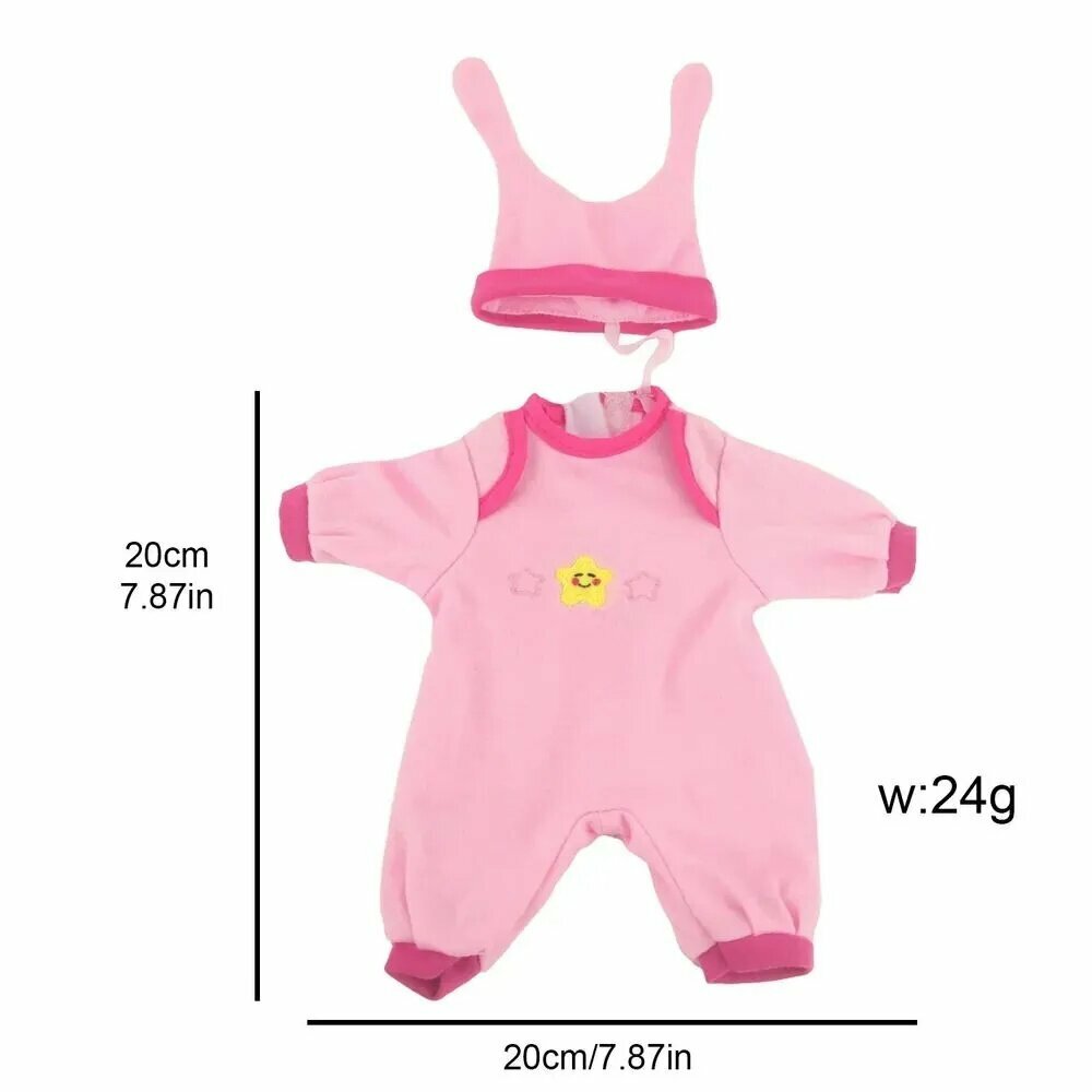 Пижамный комплект 12 дюймов Кукла Реборн Одежда Одевание/Комплект одежды