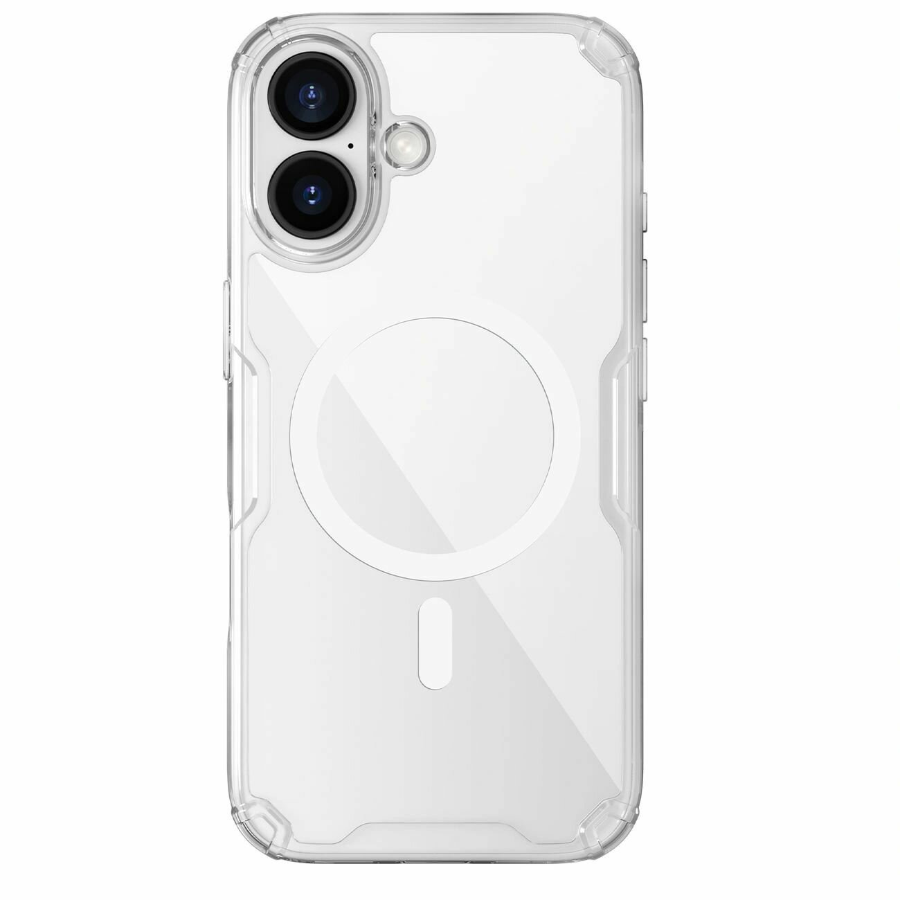 Чехол для смартфона Apple IPhone 17/Nillkin TPU Pro Magnetic Case прозрачный белый