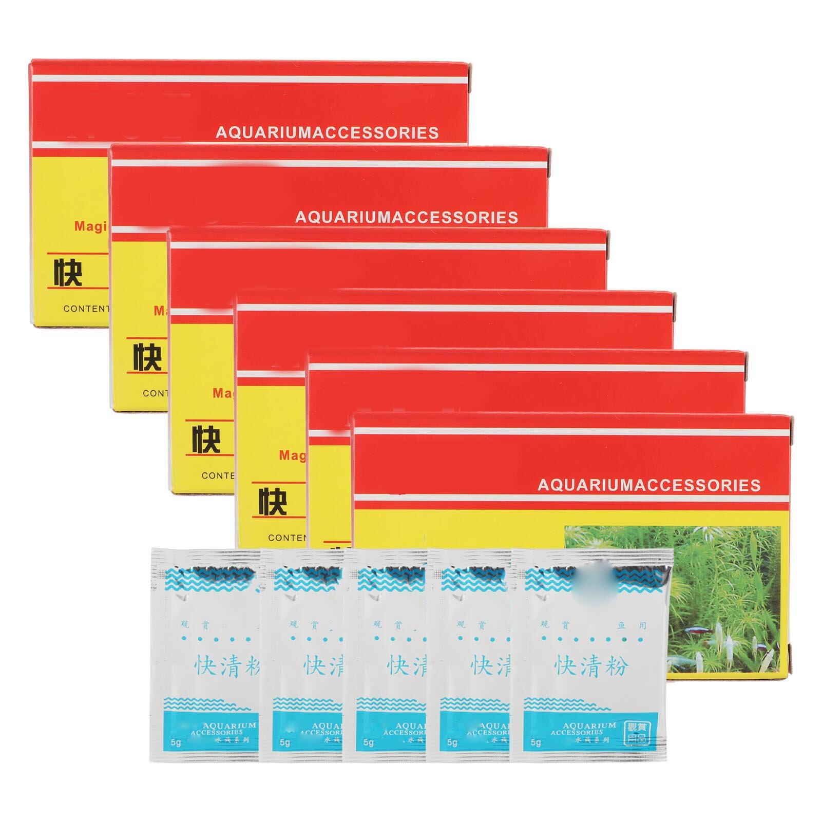 Очищающий порошок для аквариумной воды, удаление запахов, удаление водорослей, удаление мха, осветлитель воды в аквариуме для пресной и соленой воды