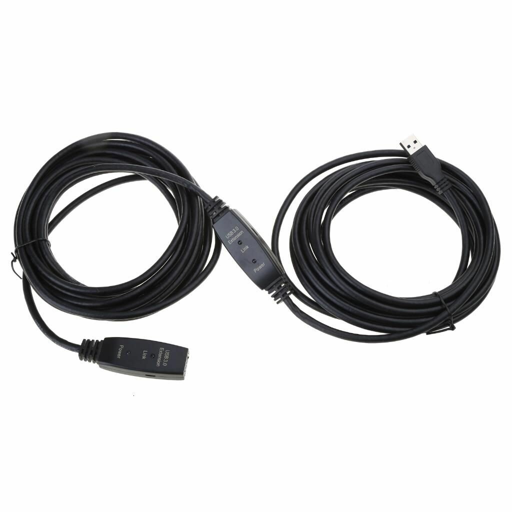USB 3.0 удлинитель с усилителем сигнала, 10m