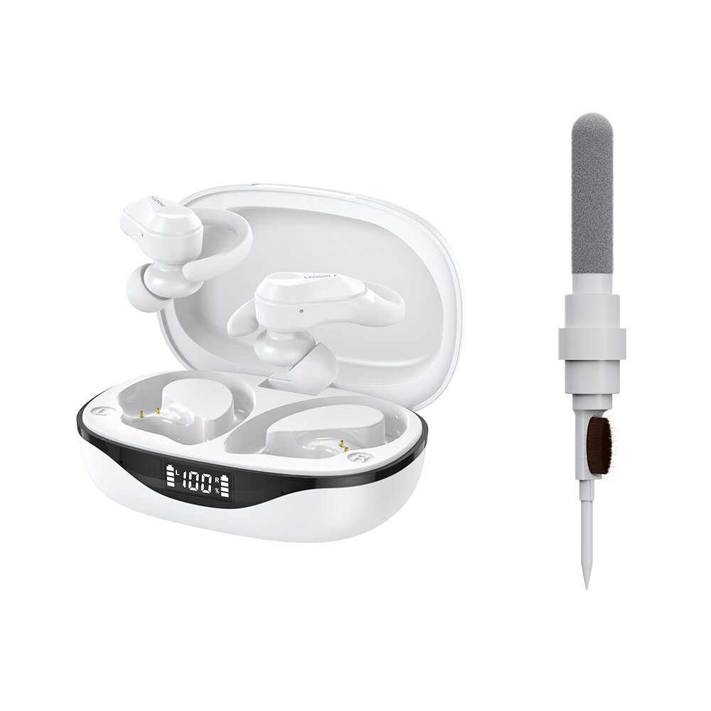 Беспроводные наушники Lenovo Elite Series, white, с очищающей ручкой