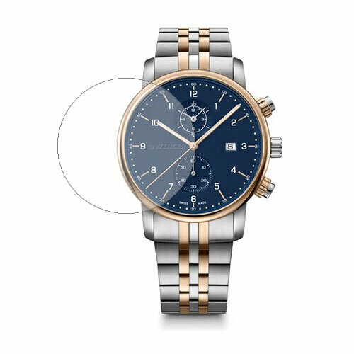 Скрин Мобайл защитный экран для часов Wenger Urban Classic Chrono WRW_01-1743-126_S_PO из гидрогелевая плёнка прозрачная