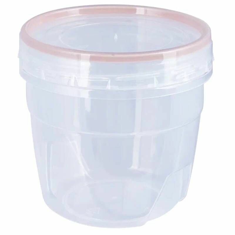 Полимербыт Банка для сыпучих продуктов, Премиум, с герметичной винтовой крышкой, 500 мл, 1 шт