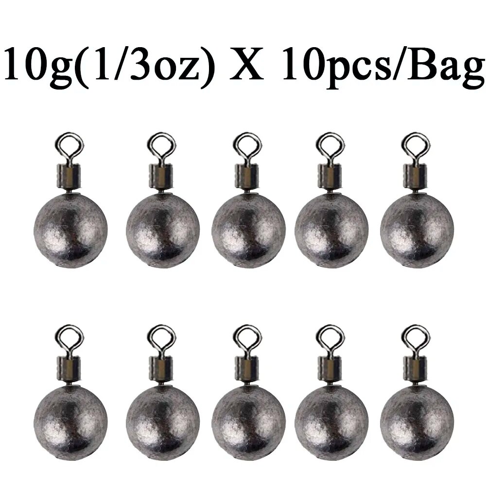 Грузила для рыбалки PRO BEROS 3.5г 5г 7г 10г 14г 20г 10g sinkers