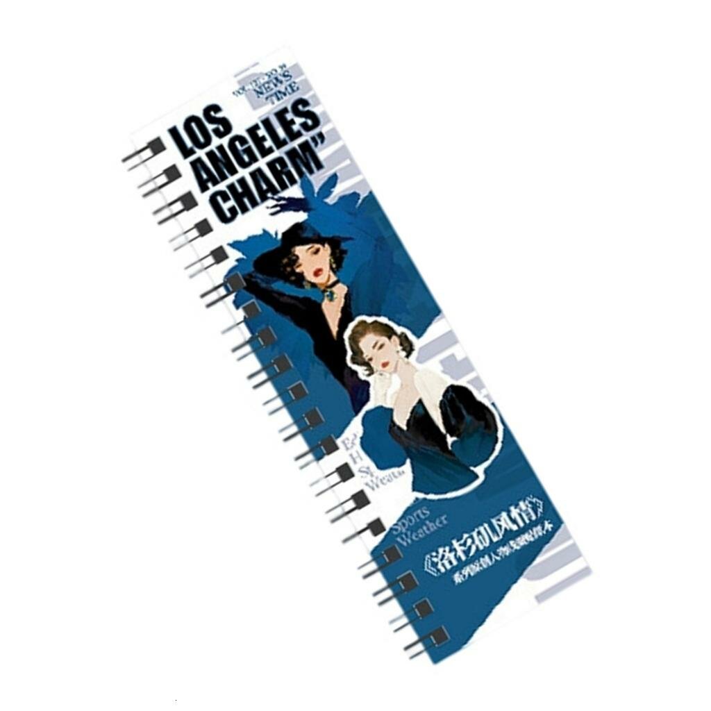 Наклейка на тему девочек из Лос-Анджелеса с двойным переплетом, вырезанная из книги для домашних животных