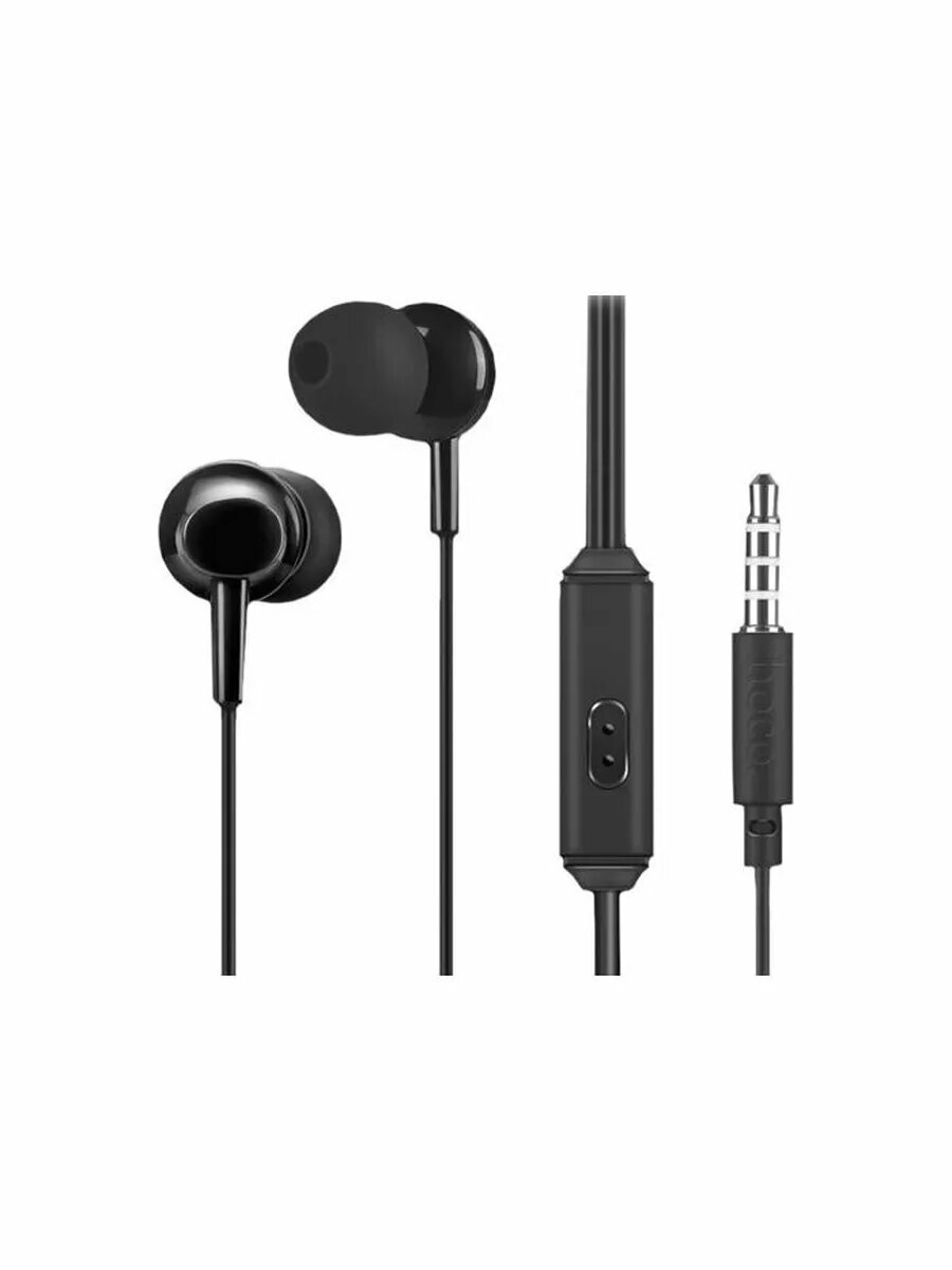 Hoco Наушники Hoco M14 Initial sound universal earphones черные