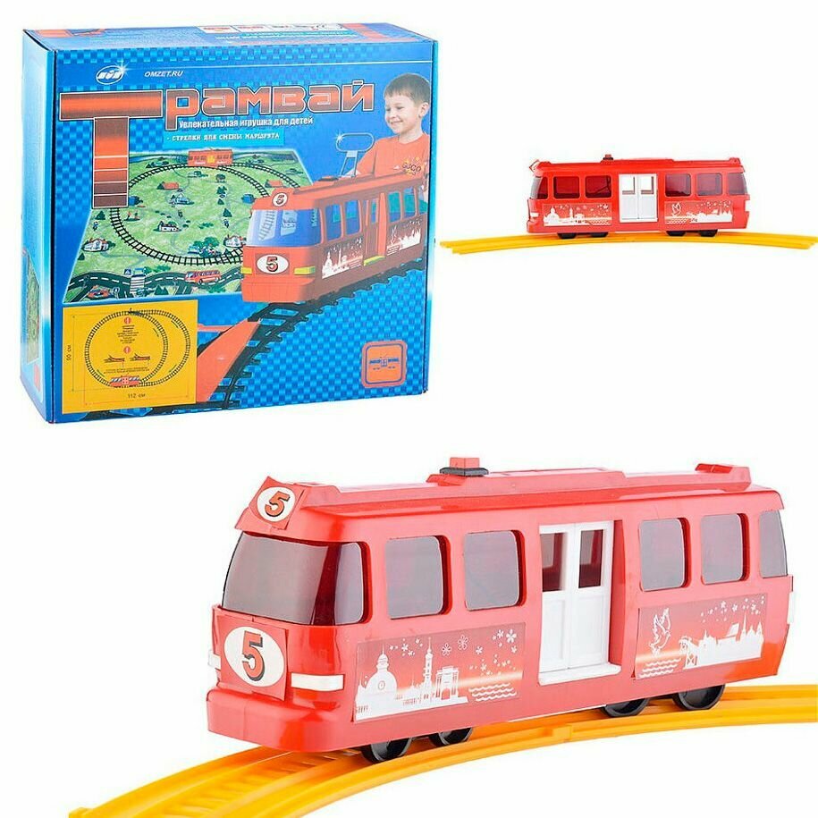 Железная дорога детская Трамвай