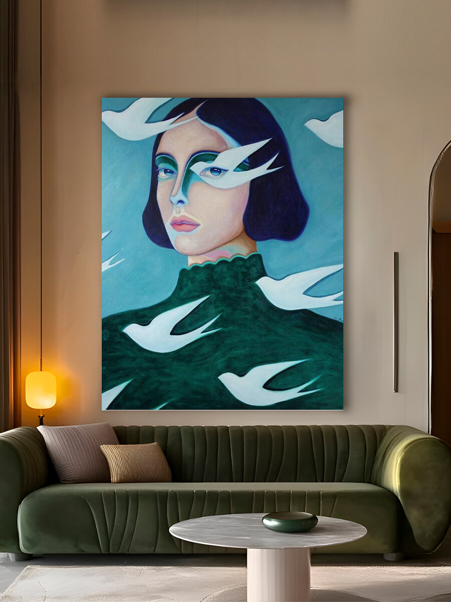 Картина на стену для интерьера от бренда Pechat Vip из категории Вдохновение 30х40 см.