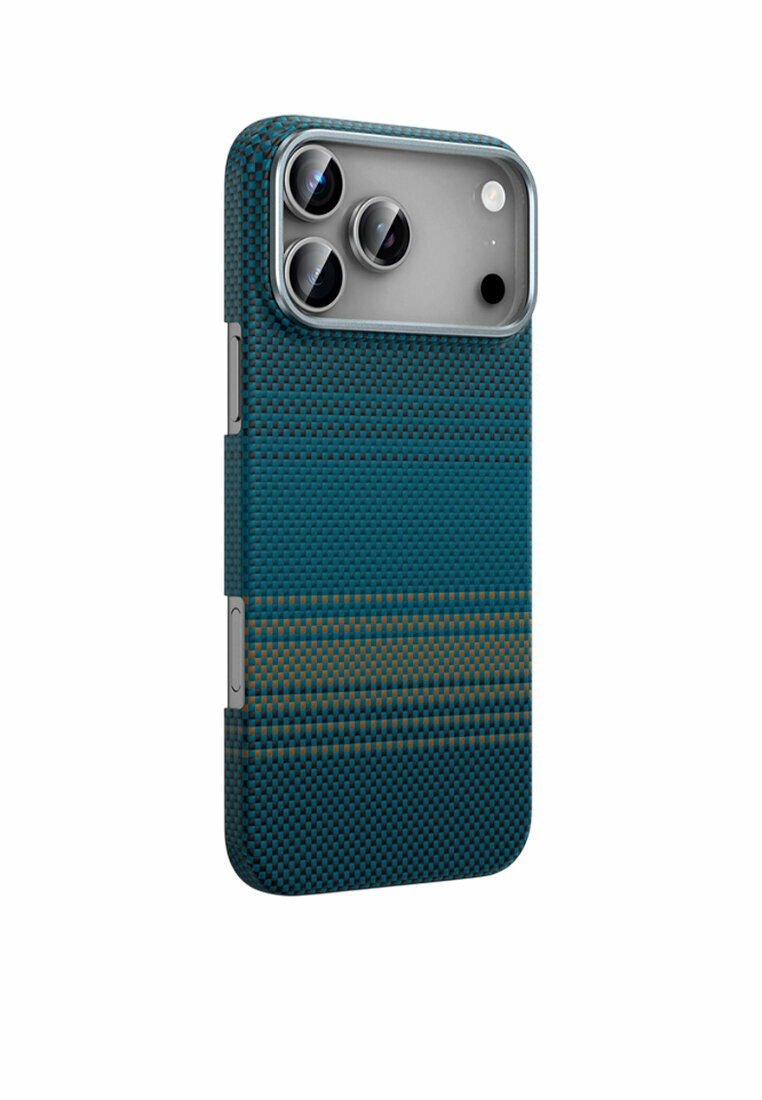 Чехол iPhone 17 Pro KEEPHONE KEVILAR SeaNova MagSafe Карбон арамидное волокно 1500D, 38 шт. магнитов N52-10Н - MOONRISE