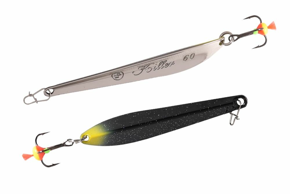 Блесна для зимней рыбалки вертикальная на щуку и судака EcoPro Killer 80 мм 13 гр SBF