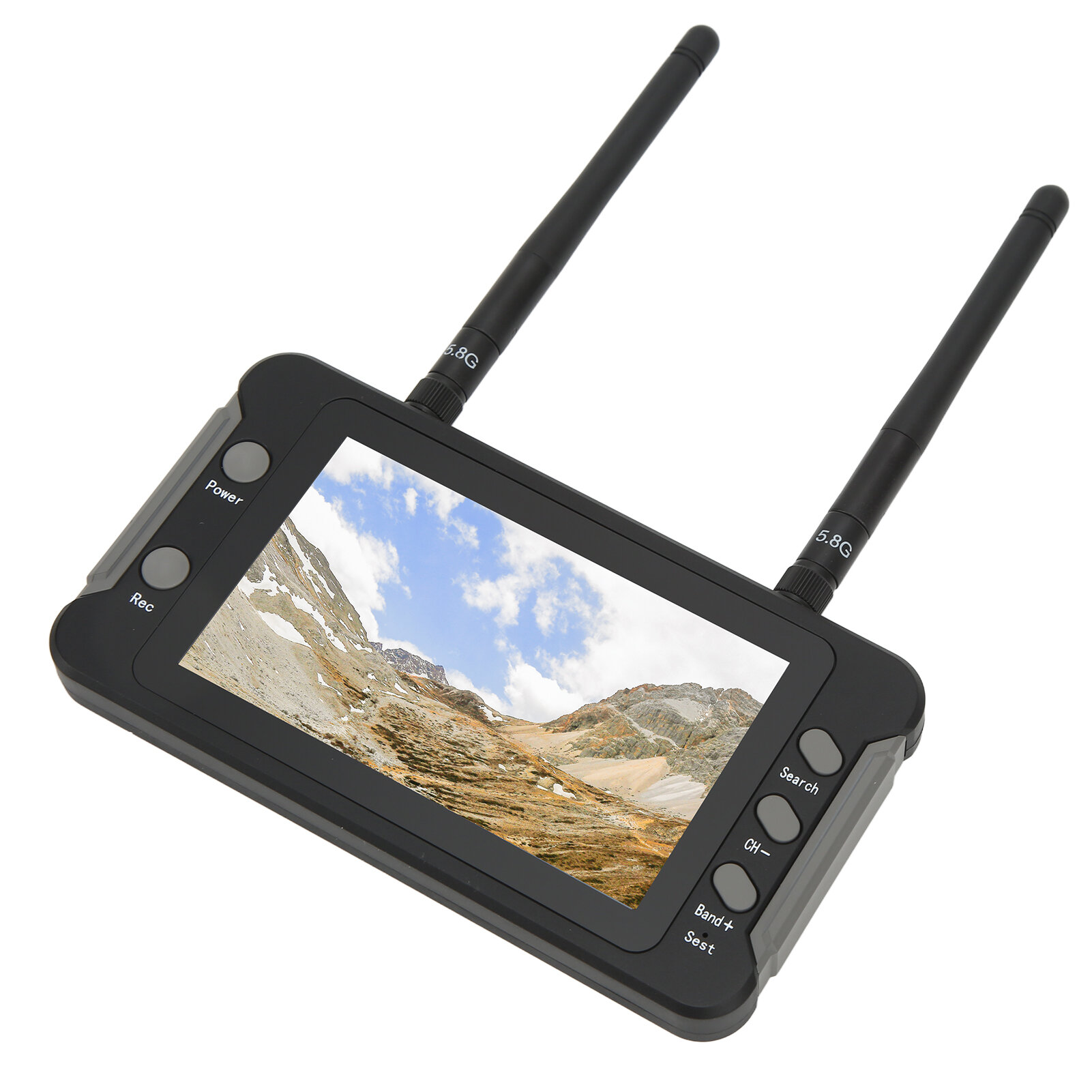 4.3 дюйма FPV монитор с функцией DVR для RC дронов, 5.8GHz 40 каналов, авто-поиск для квадрокоптера