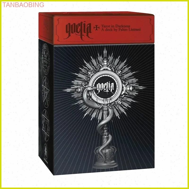 Гоэтия: Таро во тьме / Goetia: Tarot in Darkness 10x6CM*78