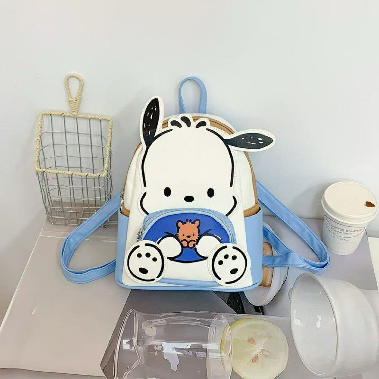 Сумка рюкзак Стич с лягушкой Stitch из мультика Лило и Стич Loungefly
