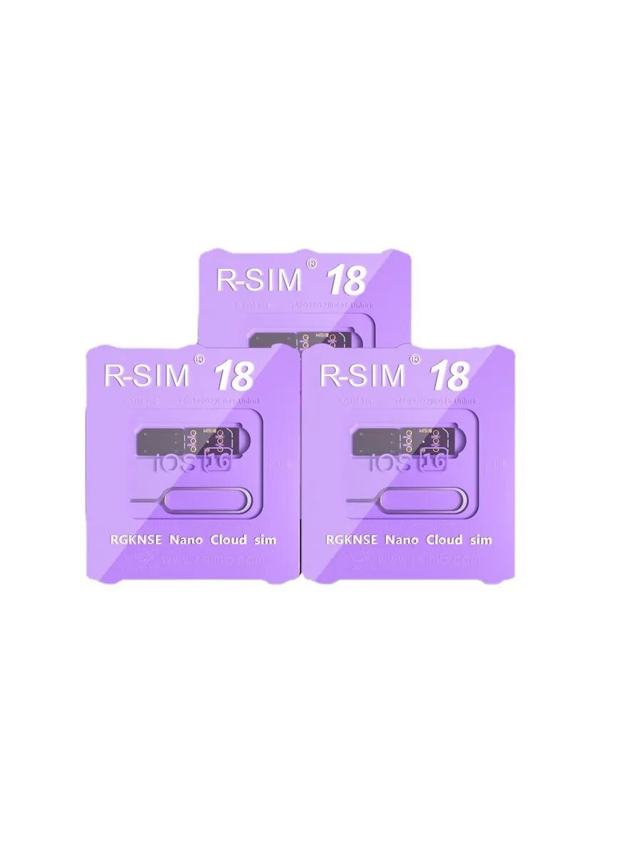 Карта разблокировки R-SIM18 Nano для iPhone 14/13/12/11/8/7/6