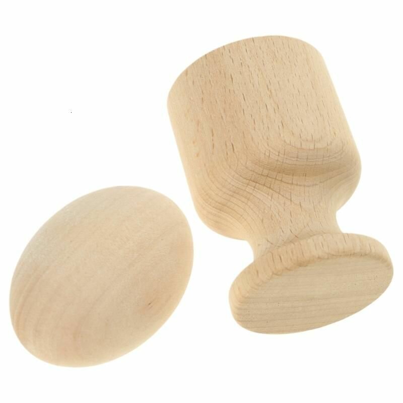 Сенсорное кольцо для координации глаз из бисера, деревянная игрушка-чашка яиц и яйцо (овальное)