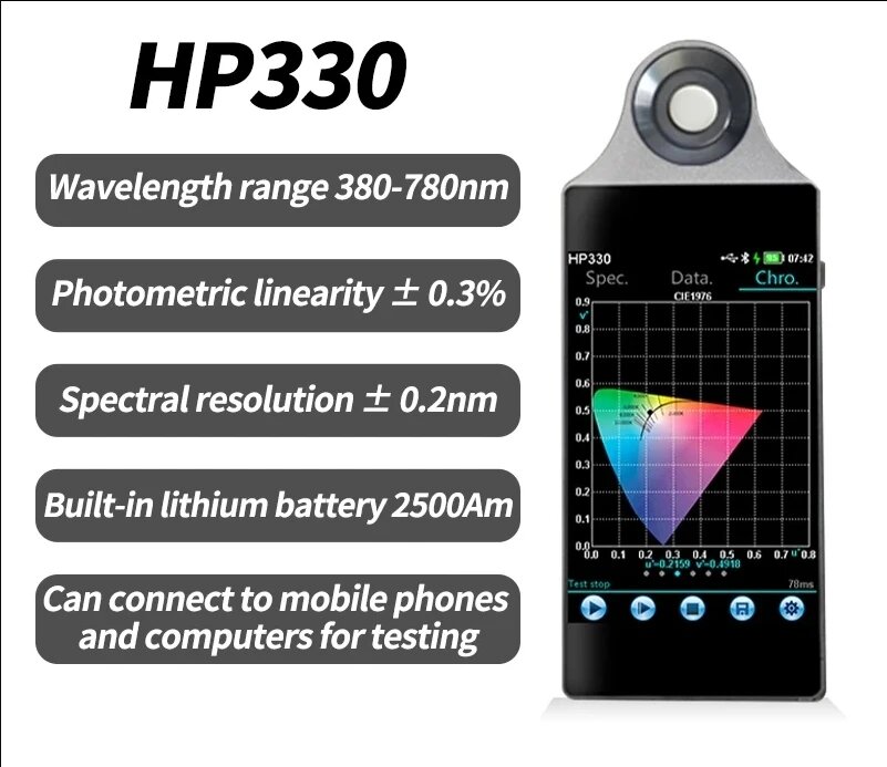 SOZZDA HP330 Спектрометр освещенности HP330