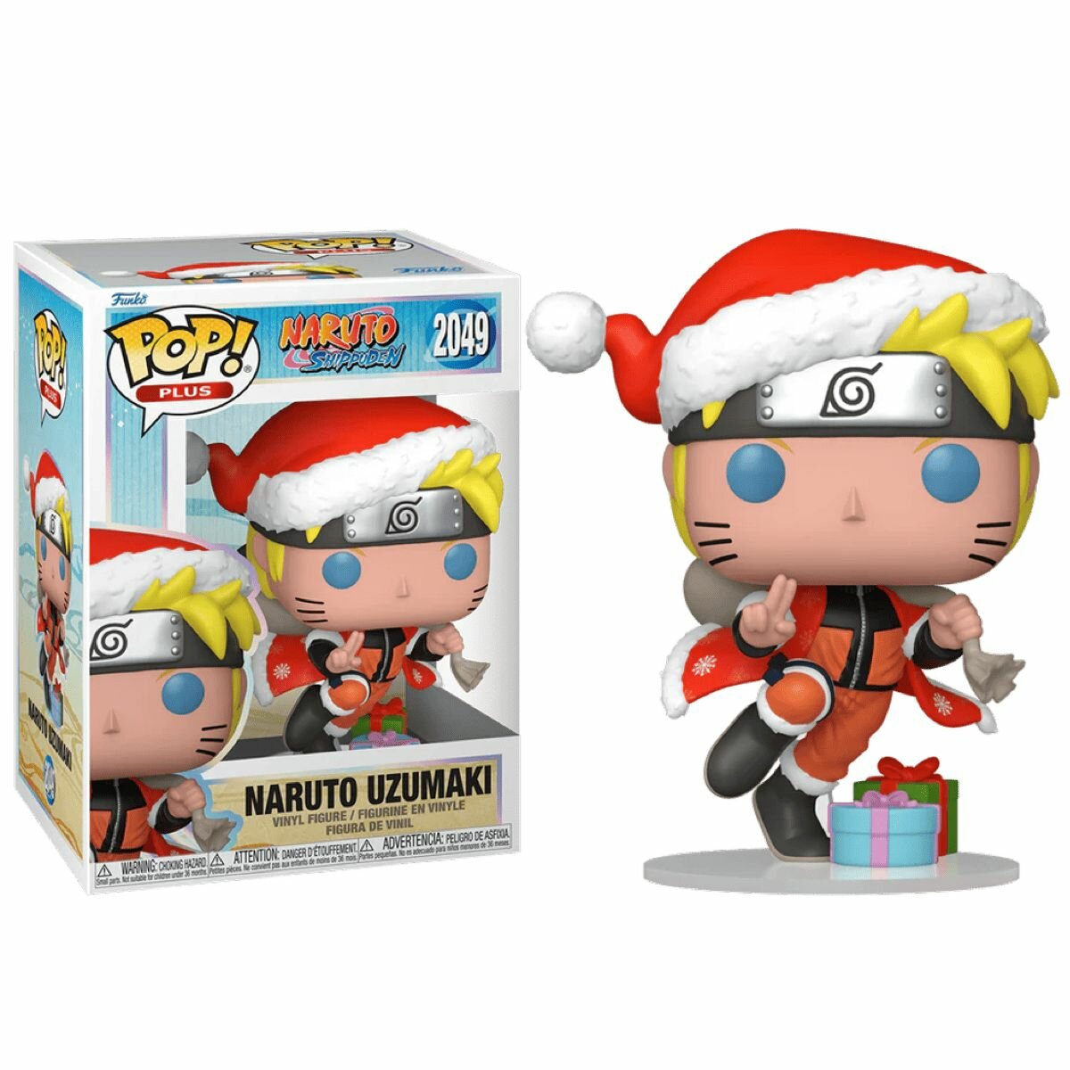 Фигурка Funko Pop! Naruto: Naruto Uzumaki Holiday Plus (Фанко Поп Наруто Узумаки праздничный из сериала Наруто: Ураганные Хроники)