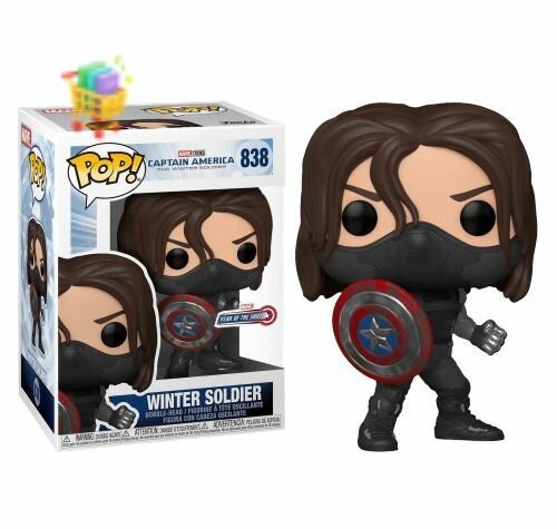 POP Funko Зимний солдат Капитан Америка №838 коллекционная модель