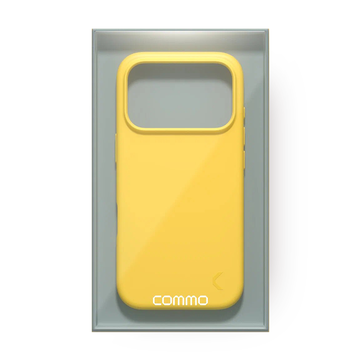 Эксклюзивный желтый чехол Commo Shield для беспроводной зарядки iPhone 17 Pro