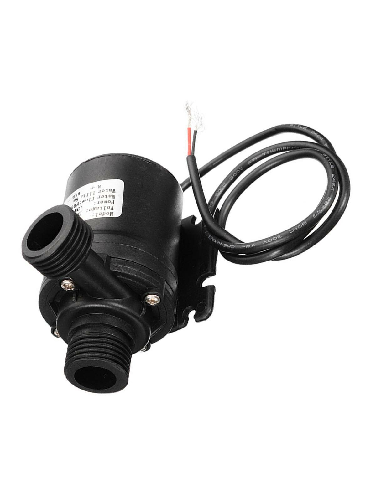 Погружной водяной насос DC12V 24V 13Л / мин Бесщеточный насос для циркуляции воды