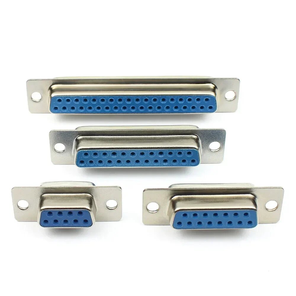 5 шт. разъем D-SUB 9 15 25 37-контактный HUAIHUASC 9P, Female