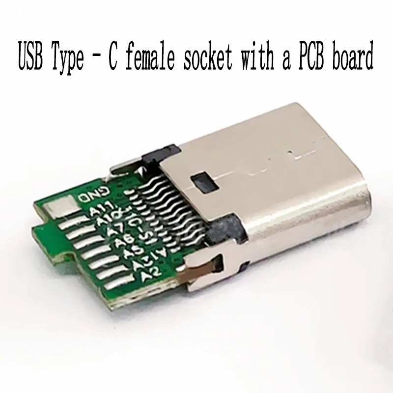 ChengHaoRan USB Type-C разъем для зарядки 24-контактный